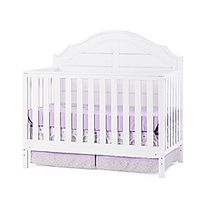 Child Craft Penelope 4-in-1 Convertible Crib, Matte White
