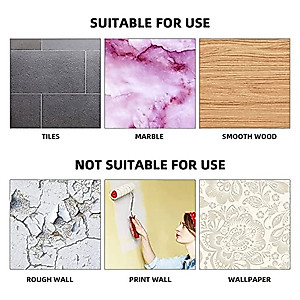 YeeBeny Pink Paper Towel Holder Kitchen Roll Holder, Paper Towel Holder - Self Adhesive or Drilling, Under Cabinet Pink Paper Towel Rack, Wall Mounted Paper Towel Roll Holder for Kitchen Paper Towel