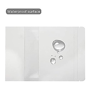 Stand Up Pouch Bags,70Packs Kraft Bags with Window,3.5x5.5"Sealable Bags for Packaging Products,Zip Lock Food Storage Bag (3.5Wx5.5L,70)