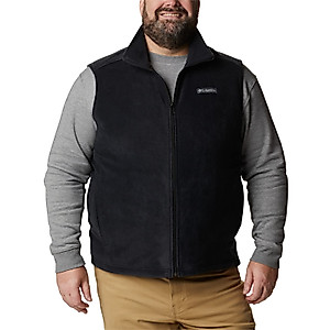 Columbia Men's Steens Mountain Vest, Black, Medium
