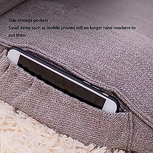ASUMUI Lazy Sofa Tatami, Folding Single Sofa, Bed Seat Bedroom Balcony Bay 5 Gears for The Waist, 42 Gears for The Head, Adjustable (a)
