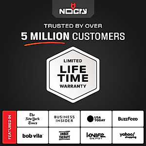 NoCry Professional Construction Knee Pads for Men and Women with Non Slip Heavy Duty Cap and Ankle Support - Soft Foam Cushion and Gel Knee Pads for Construction - Work Knee Pads with Durable Straps