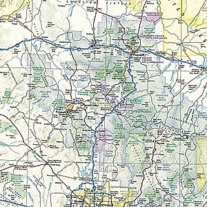 United States, Southwest Map (National Geographic Adventure Map, 3121)