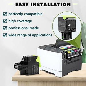 78C10K0 Toner Cartridge Compatible with lexmark CS421 CX421 CS421DN CS521 CX521 CS521DN CS522 CX522 CS522DE CS622 CX622 CS622DE CX622ADE CX625 CX625DE CX625ADHE Printer, 2000 Page Yield - Black