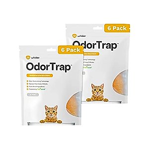 OdorTrap Pack Refills by Whisker, 12 Pack Refill for OdorTrap Pod (Pod Not Included), Eliminates Litter Box Odors, Compatible with Litter-Robot and Traditional Litter Boxes