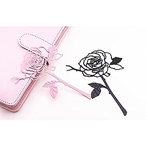 Nework Rose Bookmark Delicate Metal Nice Bookmark