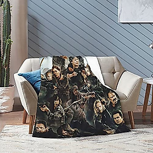 Movie Blanket Ultra Soft Blanket Lightweight Flannel Throw Blanket Air Conditioner Blanket for Bed Couch Living Room Car 50"X40"