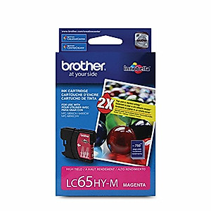 Brother 739095 LC 65 Magenta Ink Cartridge High Yield (LC65HYMS)