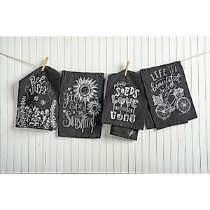 Primitives by Kathy Chalk Dish Towel, 28" x 28", You Are My Sunshine