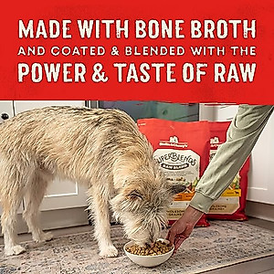 Stella & Chewy's SuperBlends Raw Blend Wholesome Grains Cage-Free Chicken & Duck Recipe with Superfoods, 3.25 lb. Bag