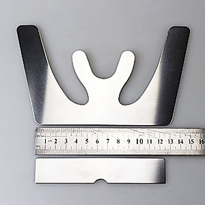 Airgoesin 1 Set Dental Occlusal Maxillary Casting Jaw Fox Plane Plate Autoclavable New