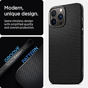 Spigen Liquid Air Armor Designed for iPhone 13 Pro Case (2021) - Matte Black