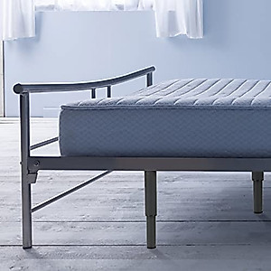 Adjustable Height Center Support Leg for Bed Frame, 5.1" to 9.5" Metal Adjustable Center Frame Slat Support Leg, Sofa Furniture Cabinet Bed Frame Support Leg for Wooden Slats and Metal Bed Frame