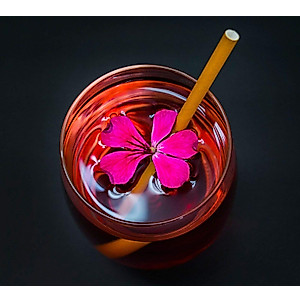 250pc Bendable Brown Paper Eco Friendly Biodegradable Straws Compostable And Disposable For Drinking Or Crafts