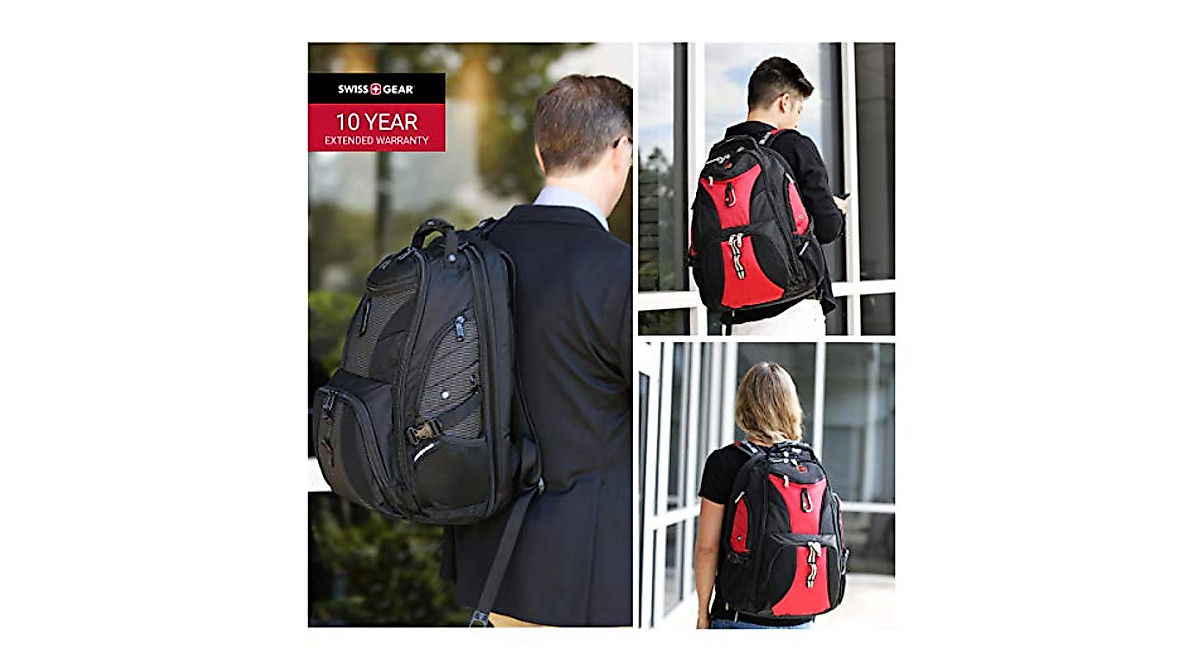 SwissGear 1900 ScanSmart TSA Backpack for 17-Inch Laptops