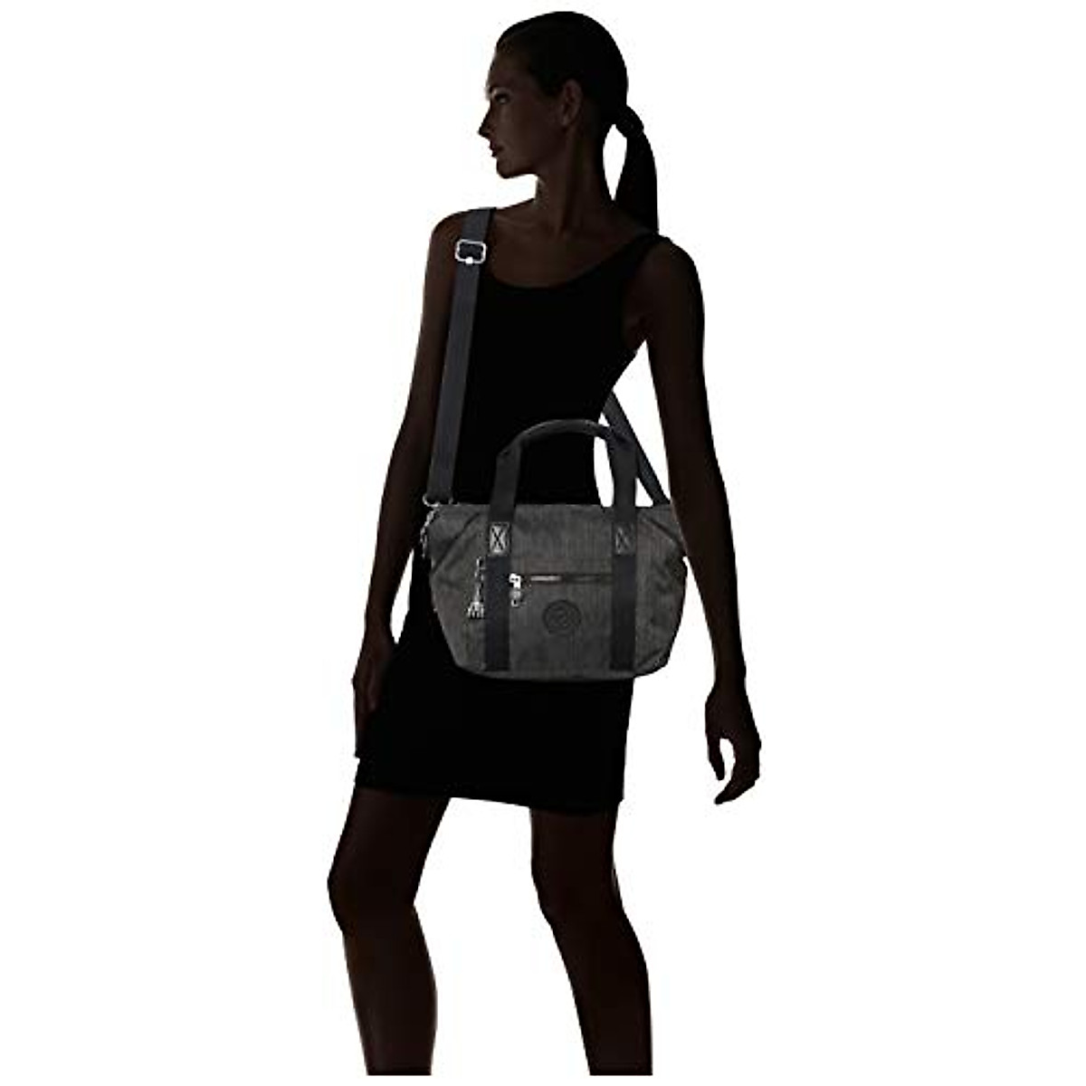 Kipling Art Mini, Black Peppery