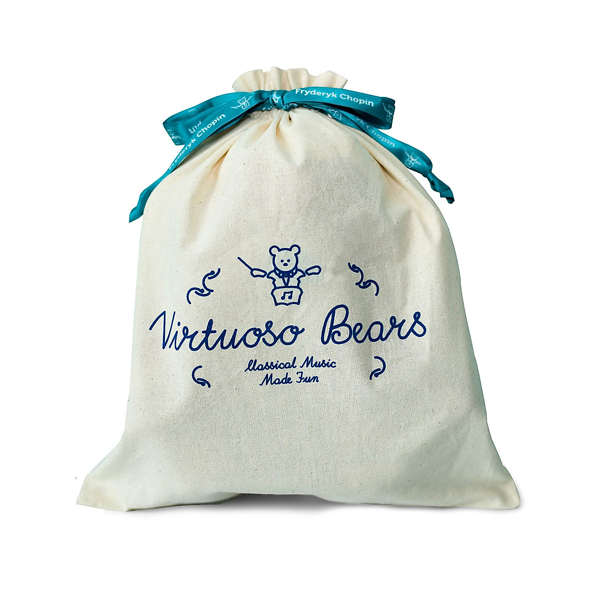 Vosego Chopin Virtuoso Bear, 40 mins Classical Music for Babies, Educational Toy for Infants Kids Adults