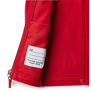 Columbia Baby Steens Mtn Fleece Vest, Mountain Red, 18/24