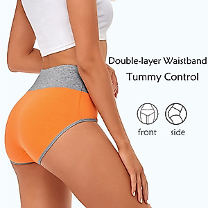 CULAYII Plus Size Underwear for Women High Waist Womens Underwear Cotton Breathable Briefs Panties for Women Pack Maternity Underwear C Section Underwear Postpartum My Orders Placed Recently by Me