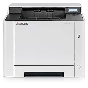 Kyocera ECOSYS PA2100cwx Color Laser Printer up to 22 ppm, Standard 1200dpi, Wireless & Wi-Fi Direct Capability, 512 MB Memory, USB, 2 Line LCD Screen, High-Speed Gigabit Ethernet Interface