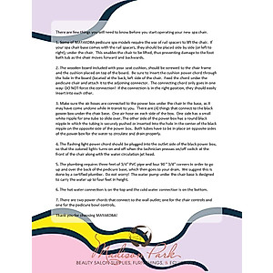 Viggo II Shiatsulogic Pedicure Chair Metallic Gold w/Discharge Pump Stylish Pedicure Tub with Pipe-Less Magnetic Jet Pedicure Spa, EXR Chair Coffee