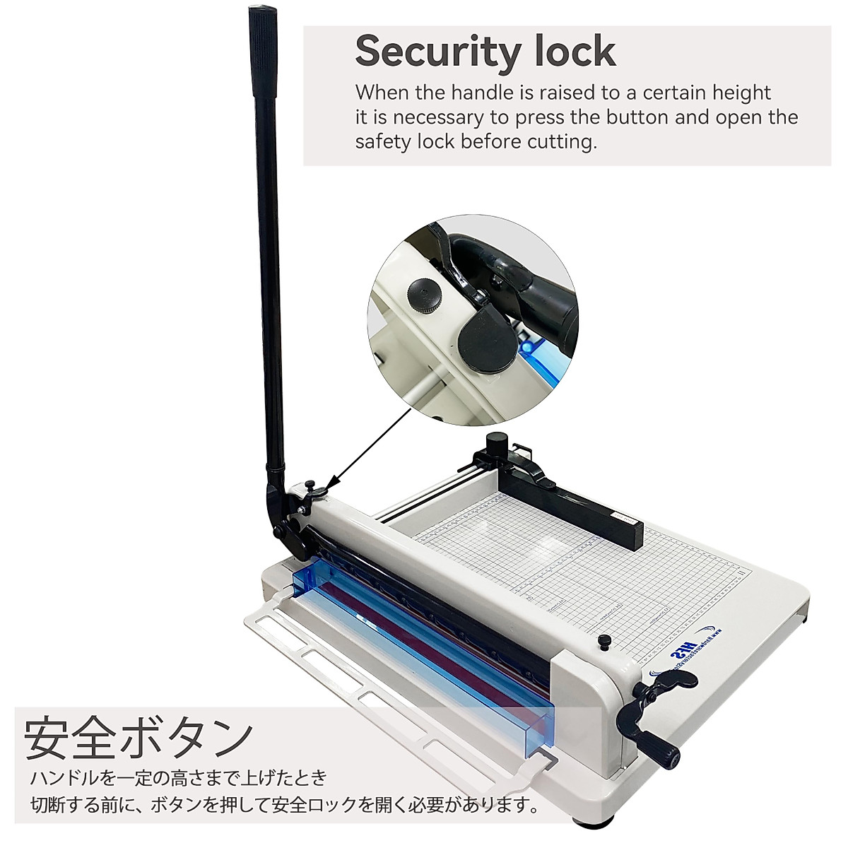 HFS 17" Blade A3 Heavy Duty Guillotine Paper Cutter (A3-17'' Paper Cutter)