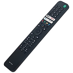 RMF-TX520U Replacement Voice Remote Applicable for Sony TV KD-43X80J KD-50X80J KD-55X80J KD-55X85J KD-65X80J KD-65X85J KD-75X85J XR-55A80J XR-55X90J XR-65A80J XR-65X90J XR-77A80J KD-75X80J KD-43X85J