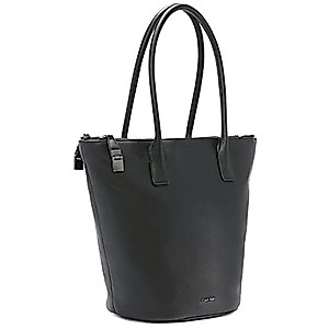 Calvin Klein Modern Essentials North/South Organizational Tote, Black