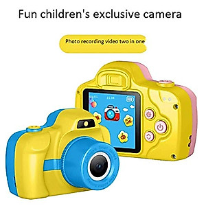 LKYBOA Kids Camera, HD Digital Video and, Great Gift for Kids with 1.5 Inch IPS Screen and Rechargeable Battery
