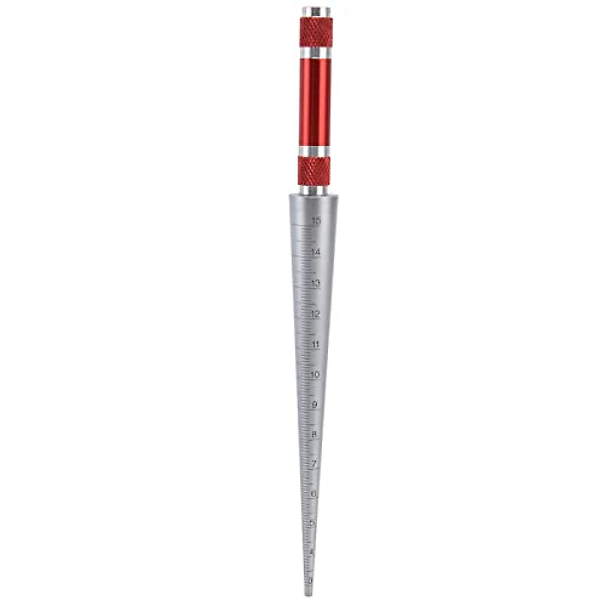 Aperture Gauge, Stainless Steel Conical Inner Diameter Inspection Measurement Tool 3‑15mm Used to Measure the Inner Diameter and Hole of Thin Walled Parts