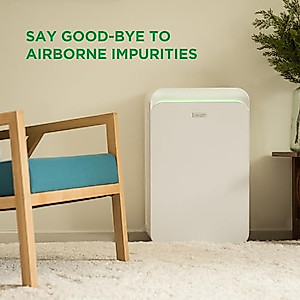AprilAire AP09550V Virus+Allergy+Pet True HEPA Room Air Purifier, 4-Stage Filtration, Captures Viruses, Bacteria, Allergens, Pet Hair & Dander, Ozone Free, 495 sq. ft. Rooms