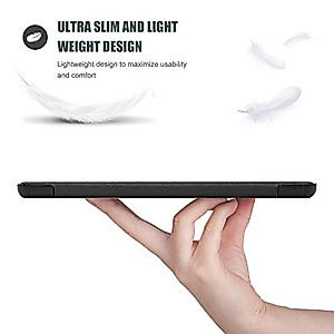 ProCase Smart Case for Galaxy Tab a7 10.4" 2022 2020 (SM-T509 T500 T503 T505 T507), Slim Light Cover Trifold Stand Hard Shell Folio Smart Case for Galaxy Tab A7 10.4 Inch 2022 2020 Tablet -Black