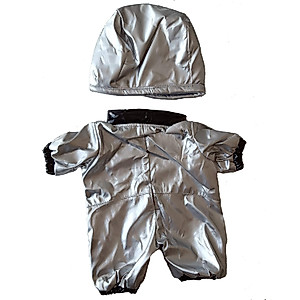 Astronaut Costume Outfit Teddy Bear Clothes Fits Most 14" - 18" Build-a-bear and Make Your Own Stuffed Animals