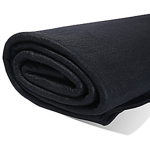 HANSWAY High Temp 24''X36''X1/8'' Carbon Fiber Welding Blanket Protect Work Area from Sparks & Splatte (24''X36''X1/8'')