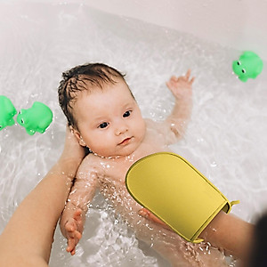 Bath Sponge, PVA Super Soft Exfoliator Sponge Gloves, Bath and Body Exfoliator Mitts, Dual-Sided, Multi-Purpose Glove Exfoliates Skin, Scrubbing Glove for Shower Spa Massage and Dead Skin Cell Remover