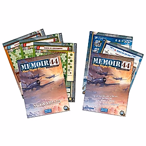 Memoir '44 New Flight Plan Board Game EXPANSION - Take to the Skies with This Thrilling WWII Air Combat! Strategy Game for Kids & Adults, Ages 8+, 2 Players, 30-60 Min Playtime, Made by Days of Wonder