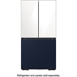 SAMSUNG RAF18DBBQN BESPOKE 4-Door Flex(TM) Refrigerator Panel in Navy Steel - Bottom Panel
