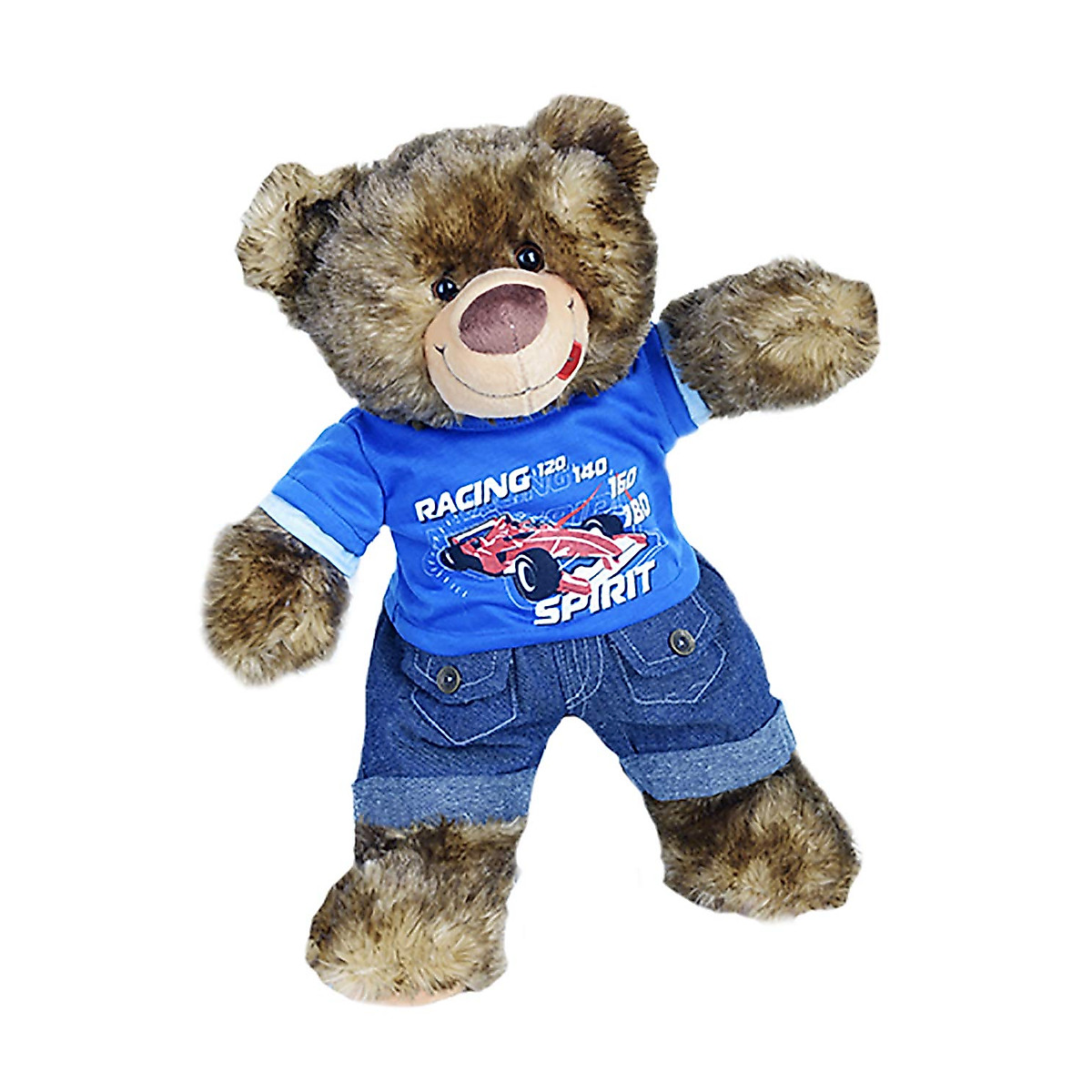 Cool Racecar Outfit Outfit Fits Most 14" - 18" Build-a-Bear and Make Your Own Stuffed Animals