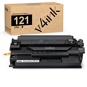 v4ink Compatible CRG121 Toner Cartridge Replacement for Canon 121 CRG-121 (3252C001) Toner Cartridge High Yield 5,000 Pages for use with Canon Image Class D1620 D1650 Printer (Black, 1 Pack)