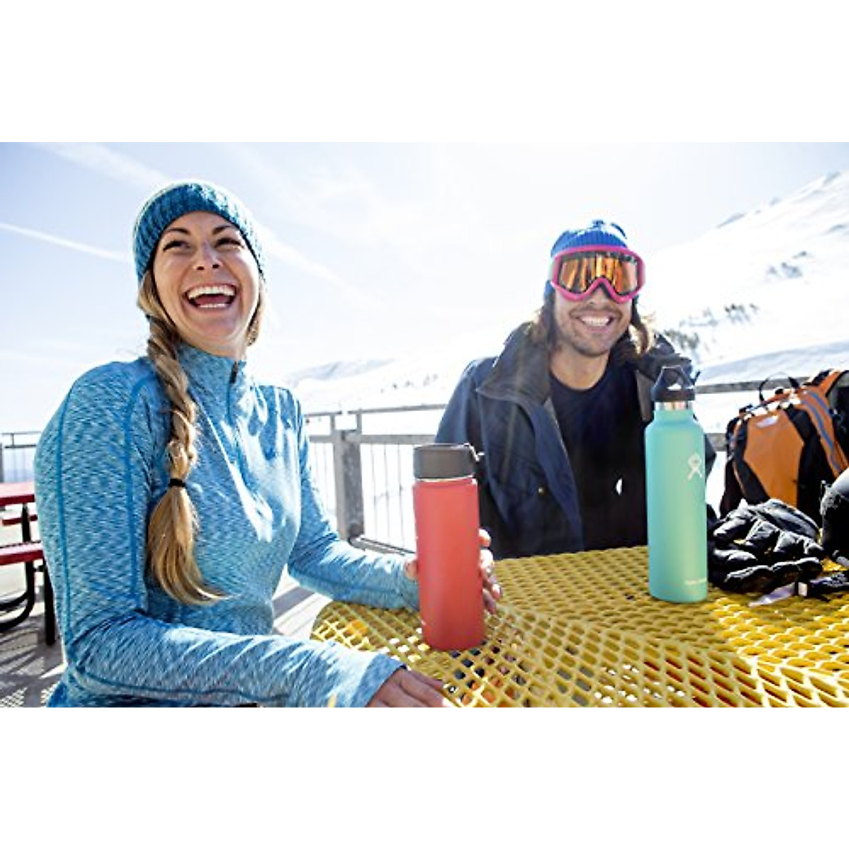 Hydro Flask Black Wide Mouth Coffee Flip Lid