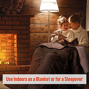 MEREZA Double Sleeping Bag for Adults Mens with Pillow, XL Queen Size Two Person Sleeping Bag for All Season Camping Hiking Backpacking for Cold Weather & Warm Black