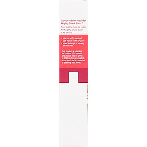 Plum Organics Tots Mighty 6 Bars - Strawberry - 4.02 Oz