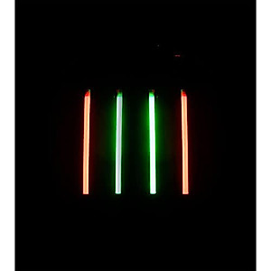 ADJ Products LED BP TUBES 4 PAK Rechargeable Battery Powered Color Changing Plastic LED Tube, 4-Pack