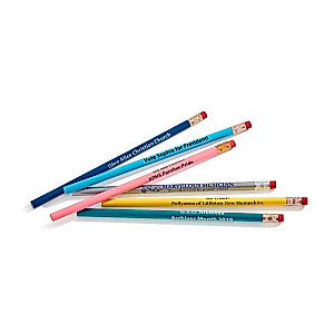 Pencil Guy Promotional Personalized Imprinted Round Pencils.-500 per box
