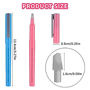 Giantree 3Pcs DIY Diamond Painting Parchment Paper Cutter Ceramic To Cut Pen, Craft Art Ceramic Blade Perfectly Painting with Diamonds Tools Accessories for School and Home(Random Color)
