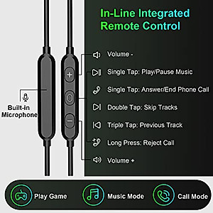 ACAGET USB C Earbuds, Wired USB Type C Headphones for Samsung Galaxy S23 Ultra S22 S21 FE A53 Setero Earphones with Mic Noise Cancelling in-Ear Type C Headphone for Pixel 7 Pro 6A OnePlus 10 Pro 9 8T