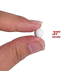 GSM Brands Ceramic Pie Weights for Blind Baking Crust, 2.2 Pounds of Reusable Beans (10mm)