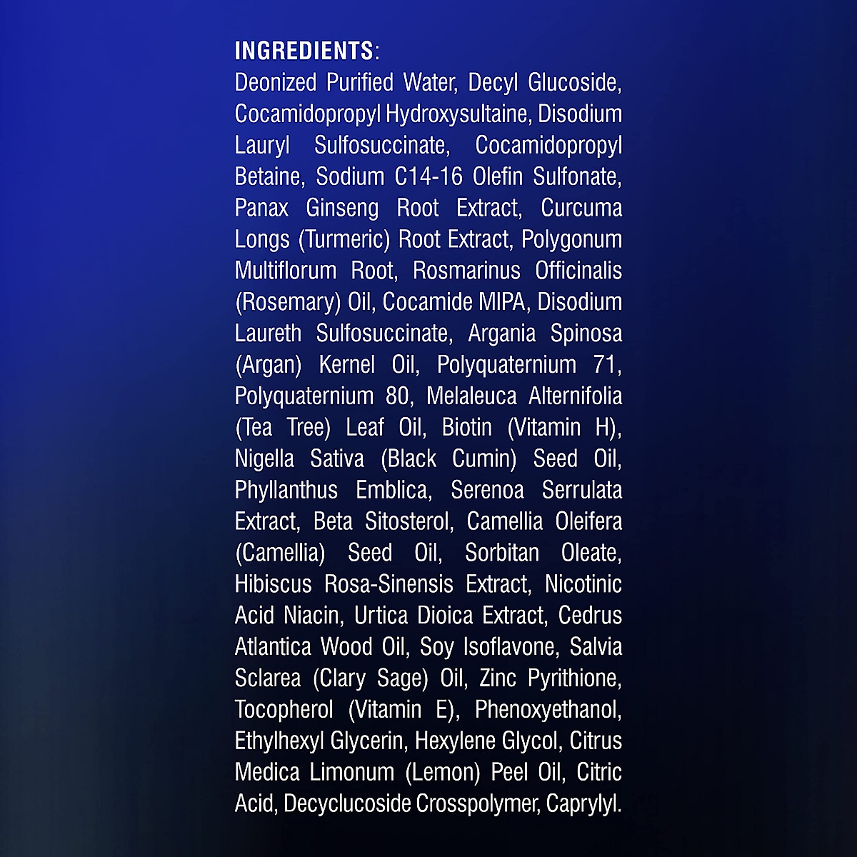 Majestic Pure Rosemary Oil Shampoo for Hair Growth - Volumizing & Nourishing Shampoo - with Vitamin E & Argan Oil - Sulfate Free, for Men & Women - 16 fl oz