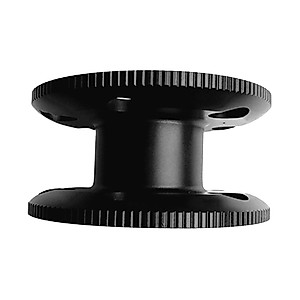LEIPUPA Aluminum Alloy Empty Finger Spool Dive Reel for Underwarter Scuba Diving BLK