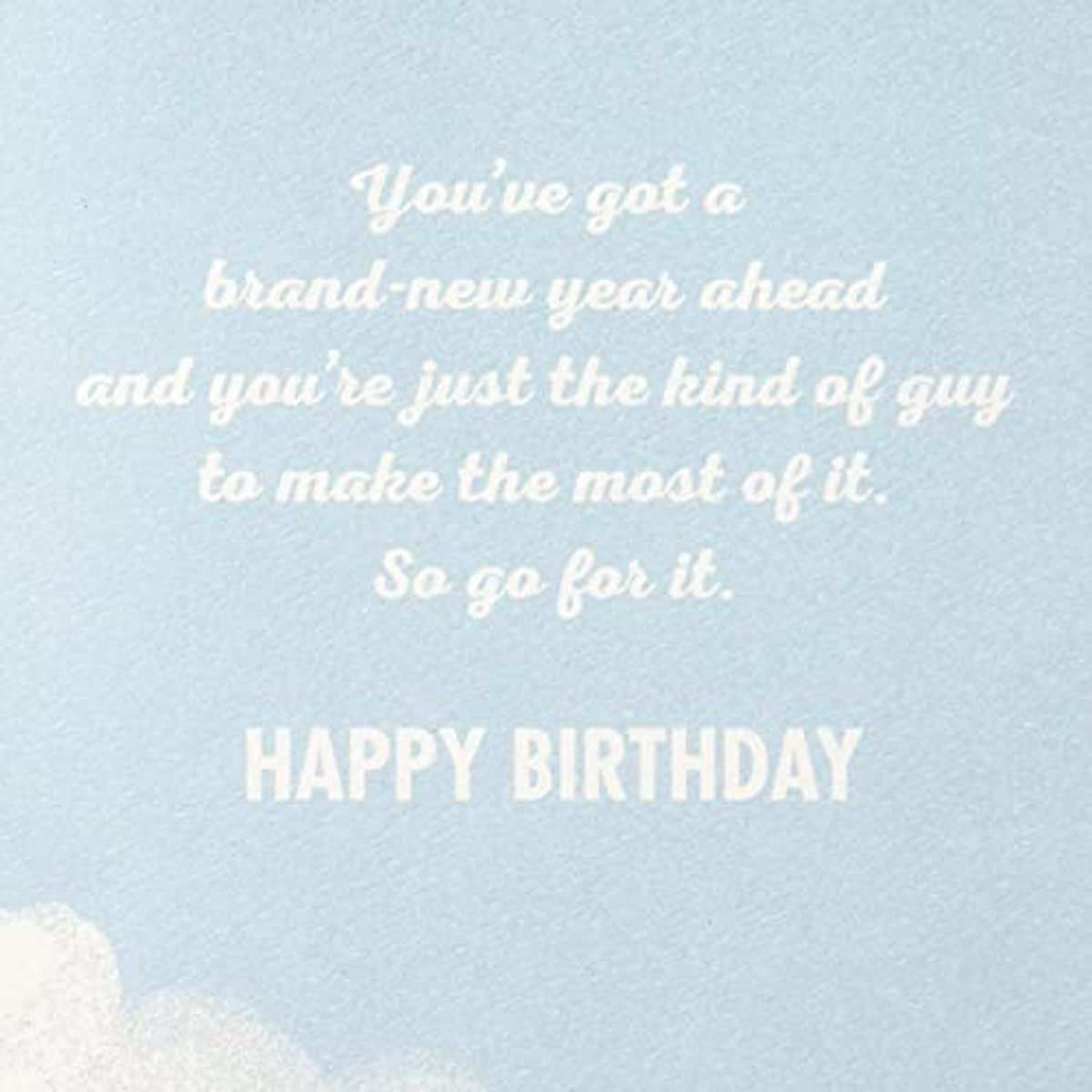 Hallmark Birthday Card for Men (Fresh Air)